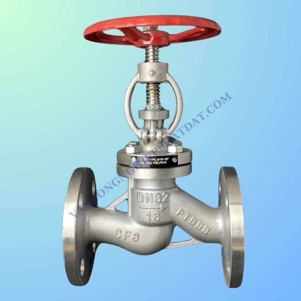 Van Cầu Hơi Mặt Bích Inox304 PN16 | DN15 - DN300