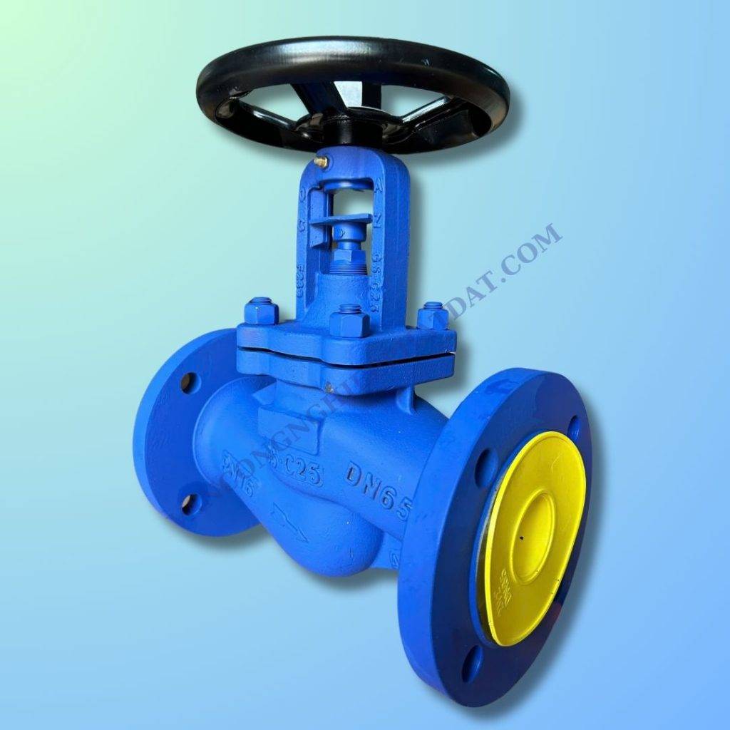 Van cầu hơi thép mặt bích PN16 | DN15 - DN300